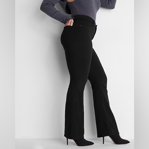 Express | Jeans | Express Curvy Mid Rise Black Bootcut Jeans 2long ...